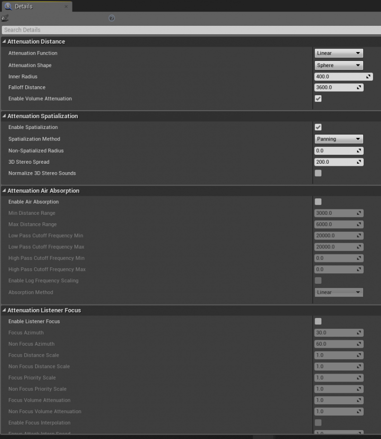 Simple Audio Attenuation in Unreal Engine 4 - Couch Learn