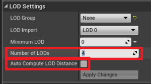 Easy LODs for Static Meshes in Unreal Engine 4 - Couch Learn