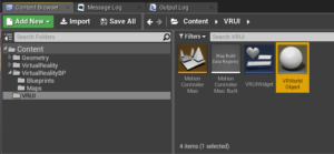 How to make VR Interactable UI Widgets in Unreal Engine 4 - Couch Learn