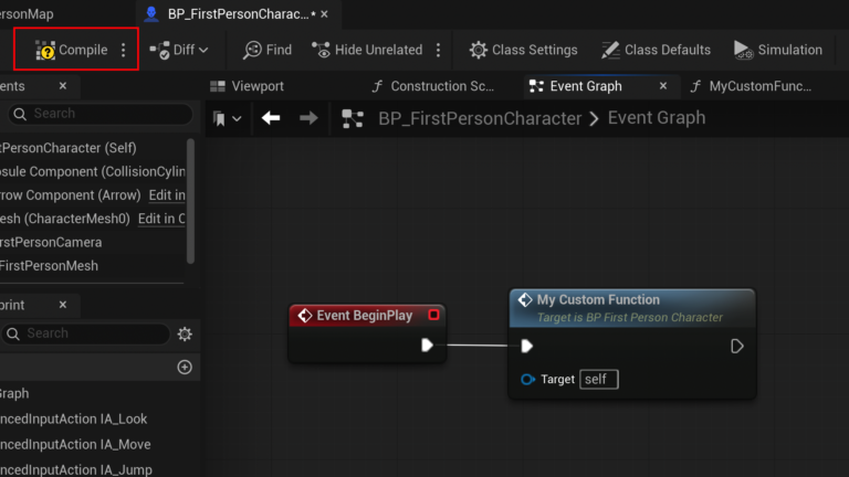 Getting started with Blueprint Functions in Unreal Engine 5 - Couch Learn