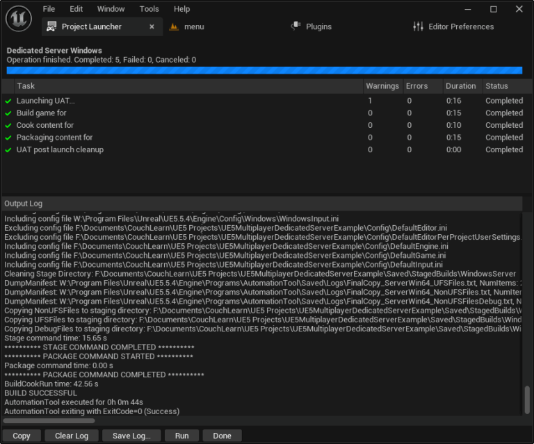 How to build a Dedicated Server for your Unreal Engine 5 Game - Couch Learn